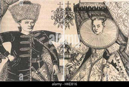 This painting illustrates the historical event of False Dmitry I ...