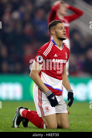 Middlesbrough's Rudy Gestede Stock Photo - Alamy