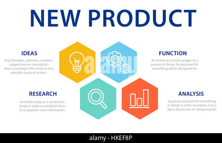 New Product Launch Promotion Marketing Services Concept Stock Photo ...