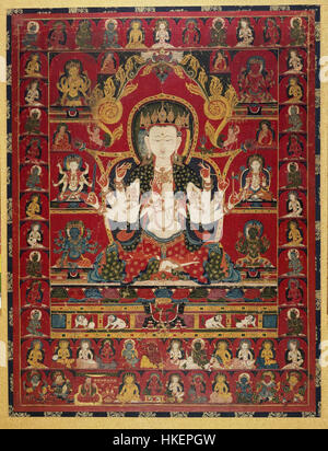 Pratisara (Buddhist Deity) 15th century Boston Stock Photo - Alamy