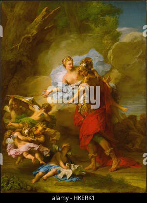 'Venus Presenting Arms to Aeneas' is a painting by Jean II Restout ...