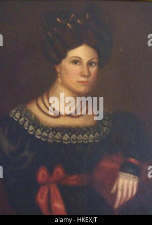 This 18th-century portrait, often attributed to an unidentified artist ...