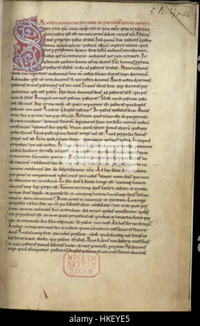 This manuscript page from the British Library, part of the Royal ...