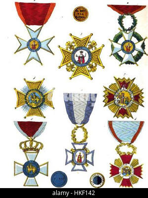 This piece is from the 'Collection historique des ordres de chevalerie ...