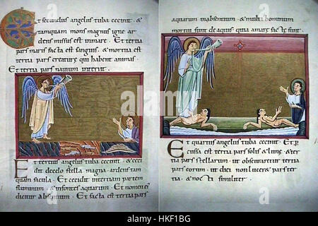 The Bamberg Apocalypse is a medieval manuscript featuring vivid ...