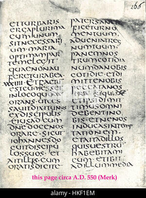 The Codex Claromontanus is a manuscript from the 6th century, featuring ...