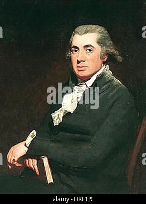Benjamin Bell (?). Oil painting Stock Photo - Alamy