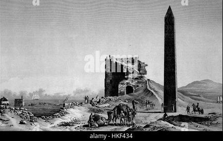 This engraving from 'Description de l'Egypte' depicts the Attarine ...