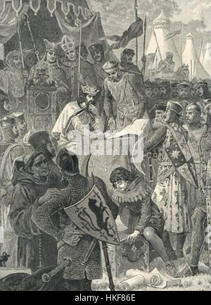 Magna Carta - 'The Magna Carta' Stock Photo - Alamy