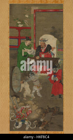 In East Asian mythology, Yama is a dharmapala (wrathful god) and King ...