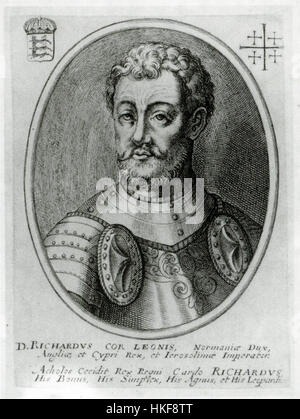 This historical painting of Richard the Lionheart captures the ...