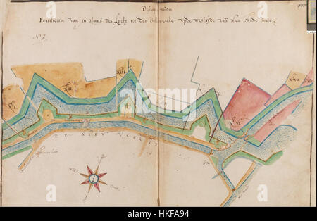 Maps of Ghent by Jan de Buck & Antoon vander Schaghen (6 Stock Photo ...