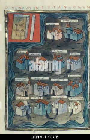 The 'Notitia Dignitatum' is a Roman manuscript listing the ...