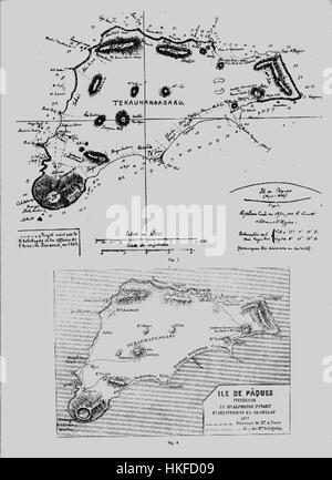 The mysterious stone statues of Easter Island, Chile Stock Photo - Alamy