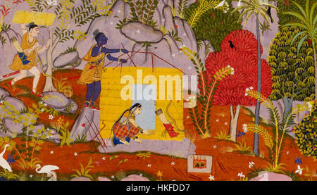 Rama and Sita Hindu Gods Stock Photo - Alamy