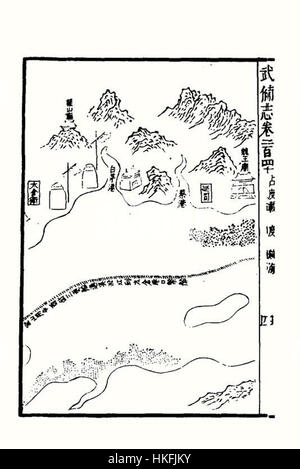 This historical map, known as the Mao Kun Map, offers a detailed ...