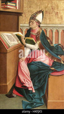 'Heiliger Ambrosius' depicts St. Ambrose, the 4th-century bishop of ...
