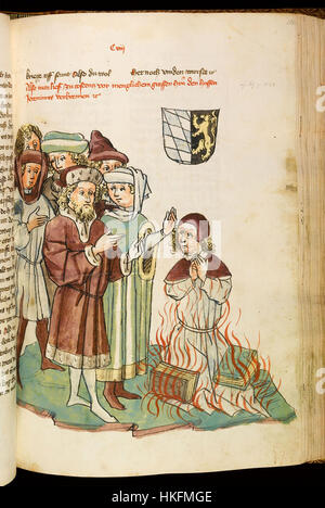 This historical manuscript, titled 'Buch Kaiser Sigismund,' is an early ...