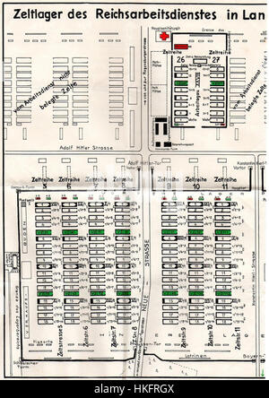 This diagram depicts the layout of the Nazi Party rally grounds from ...