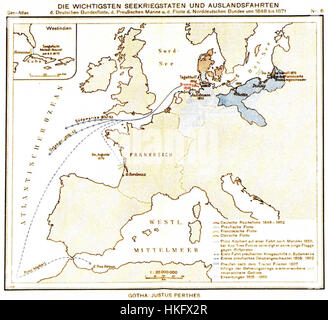 The 'Deutsche Marine Karte' is a German naval chart, historically used ...