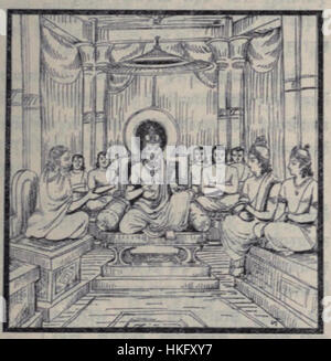 This painting depicts the legendary moment when the Pandavas, heroes of ...