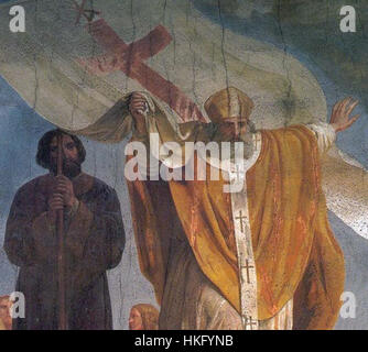 This painting showcases the Chiesa di San Giovanni Battista in Livorno ...