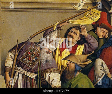 *The Fountain of Life* is a reproduction of the original by Jan van ...