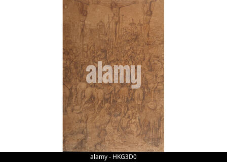 DRAWING OF THE CRUCIFIXION Stock Photo - Alamy