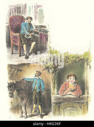 This artwork is an illustration of Don Quixote, based on the famous ...