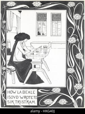 This artwork illustrates the medieval tale of Sir Gawain and the Green ...