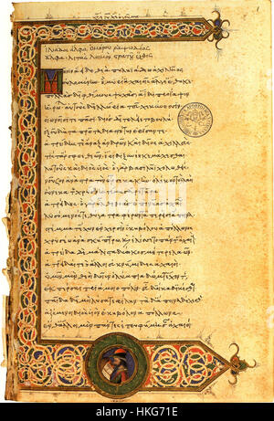 This manuscript, Vaticanus Palatinus graecus 7, contains portions of ...