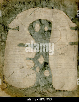 The T O Mappa Mundi is a medieval map illustrating the known world in ...