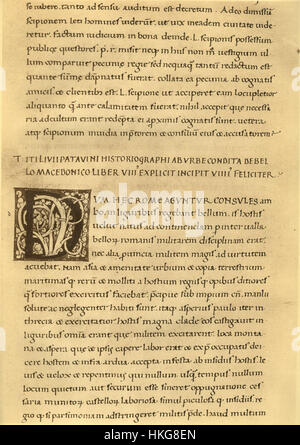 The manuscript Vaticanus Latinus 3331 contains the works of the Roman ...