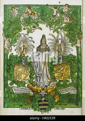 The frontispiece by Bernhard von Breydenbach from 1502 is an ...