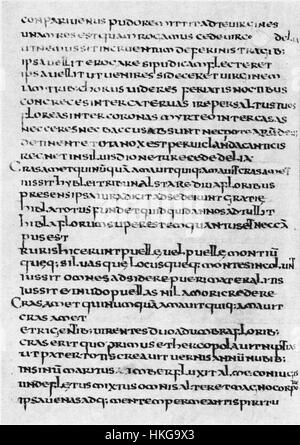 The Pervigilium Veneris, an ancient Roman text, is depicted in this ...