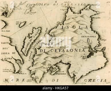 A 1688 map by Vincenzo Coronelli depicting the Dardanelles and the Gulf ...