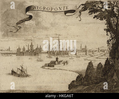 Negroponte Coronelli Vincenzo 1687 Stock Photo - Alamy
