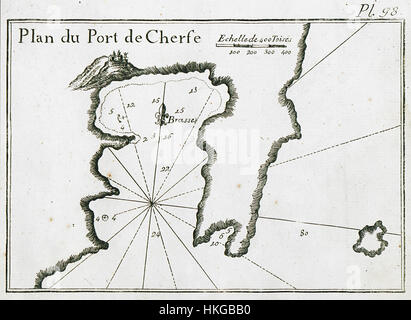 This 1804 map, 'Plan du port Zira,' created by Joseph Roux, illustrates ...