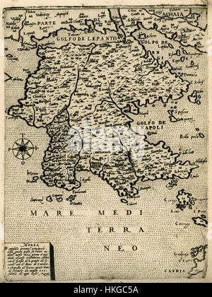 This historical engraving by Giovanni Francesco Camocio from 1574 ...