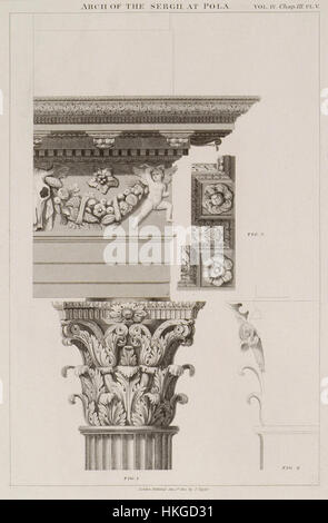 The architectural drawings by James Stuart and Nicholas Revett from ...