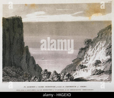 Edward Daniel Clarke's 1810 work features a castle depicted on a Greek ...
