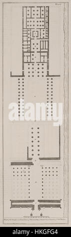 Plan of Thebes Stock Photo - Alamy