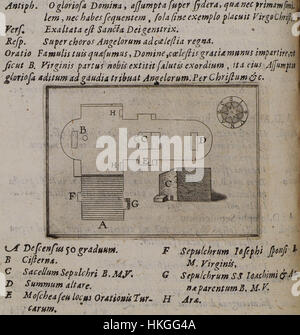 A 1619 plan by Johannes Van Cootwijck showing the layout of the Church ...