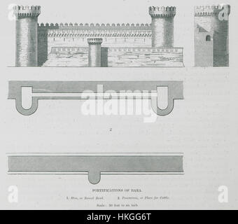A 1864 painting by Charles Texier depicting the north elevation of St ...
