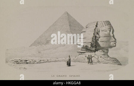 'Le grand Sphinx' by Etienne Rey, created in 1867, is a depiction of ...