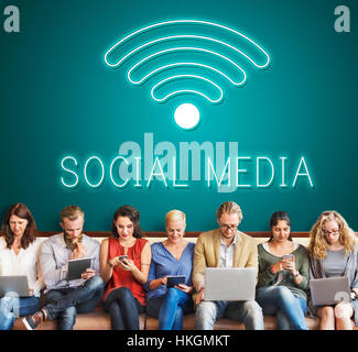 Wireless Internet Wifi Icon Concept Stock Photo - Alamy