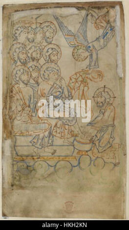 Tiberius Psalter f11v Stock Photo - Alamy