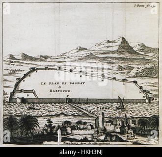 This map, created in 1712 by Jean Baptiste Tavernier, illustrates the ...