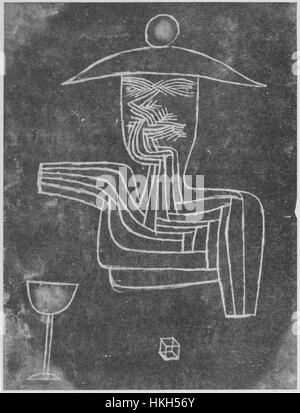 This 1930 illustration by Paul Klee is part of his exploration of ...