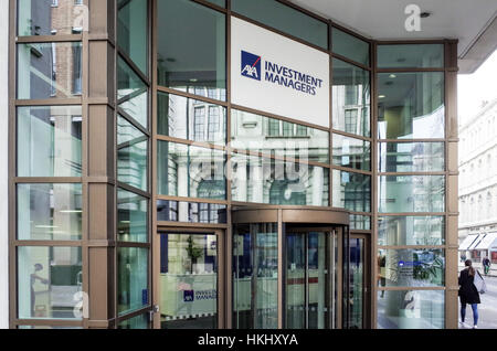 AXA Investment Managers offices in the City of London financial ...